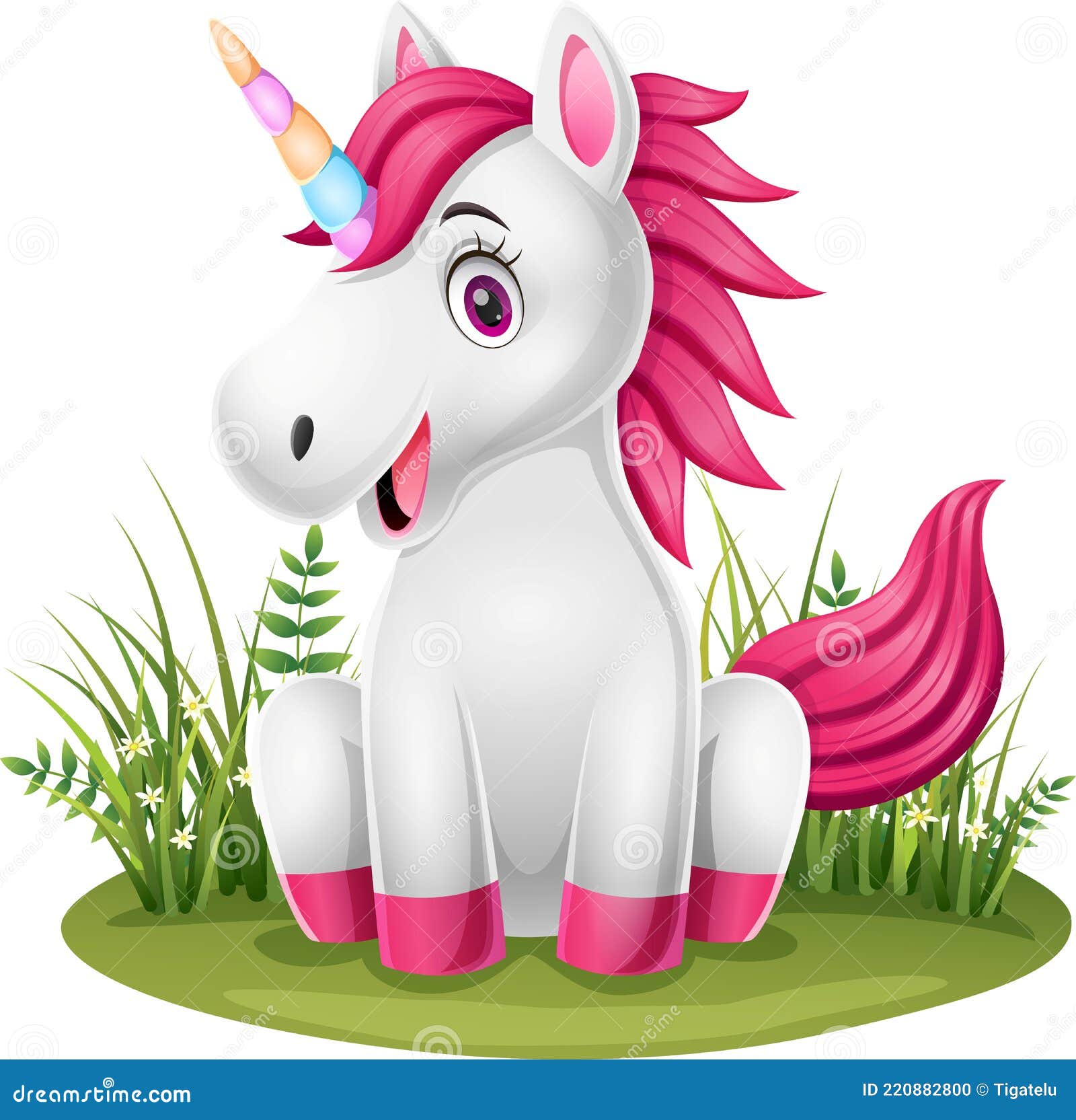 Little Pony Cartoon Illustration | CartoonDealer.com #91344674