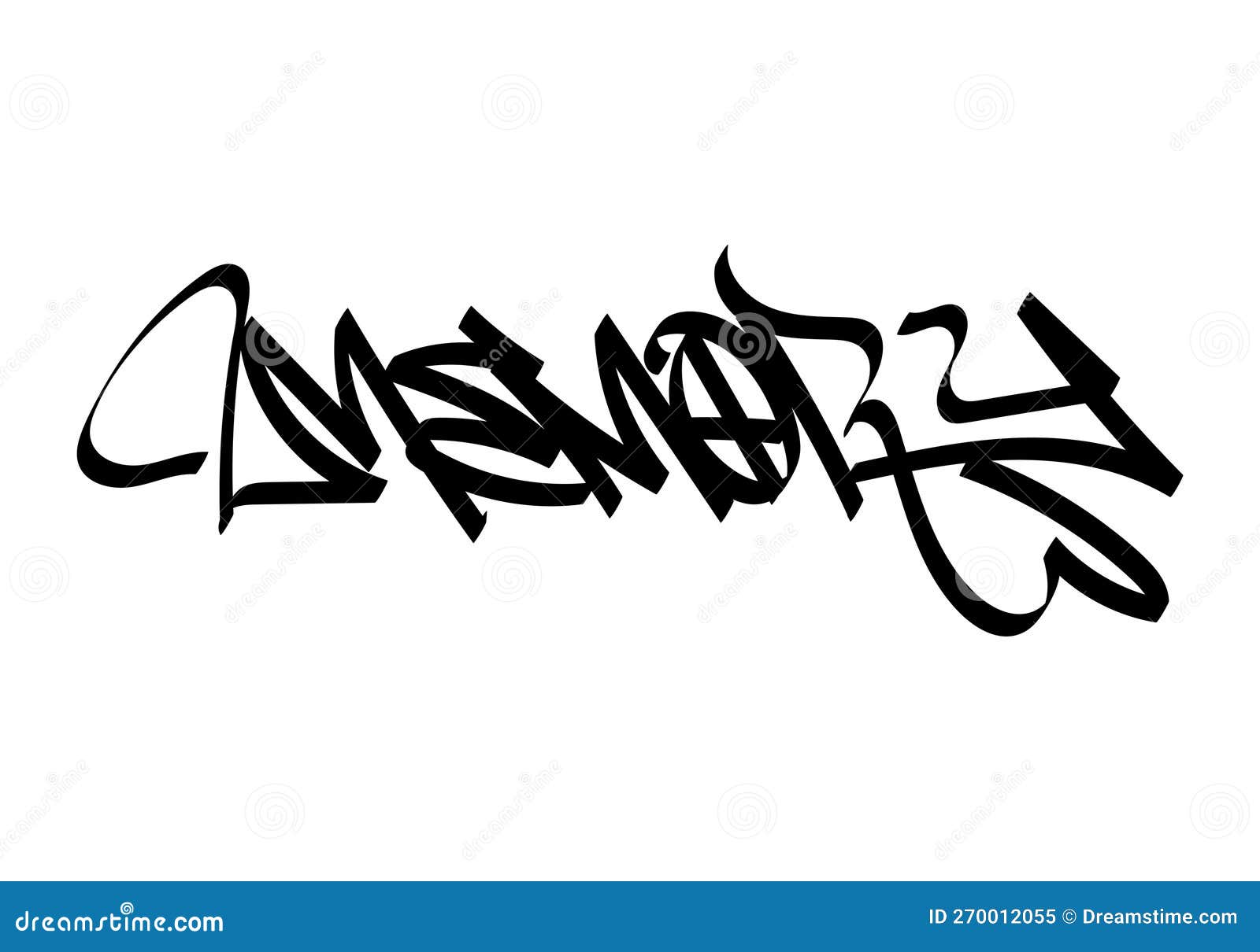 Basic RGB stock illustration. Illustration of graffiti - 270012055