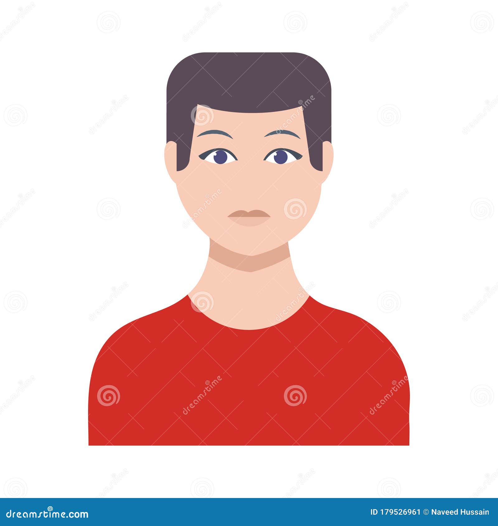 Brother Vector Flat Color Icon Stock Vector - Illustration of human ...