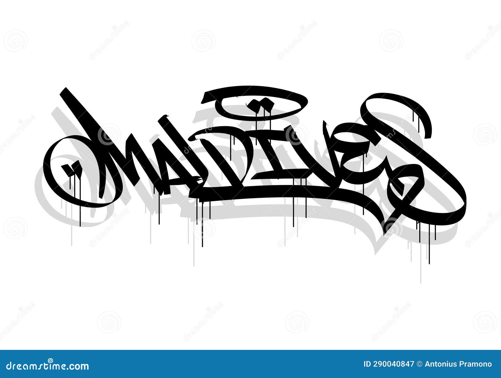 Basic RGB MALDIVES Country Graffiti Tag Style Stock Illustration ...