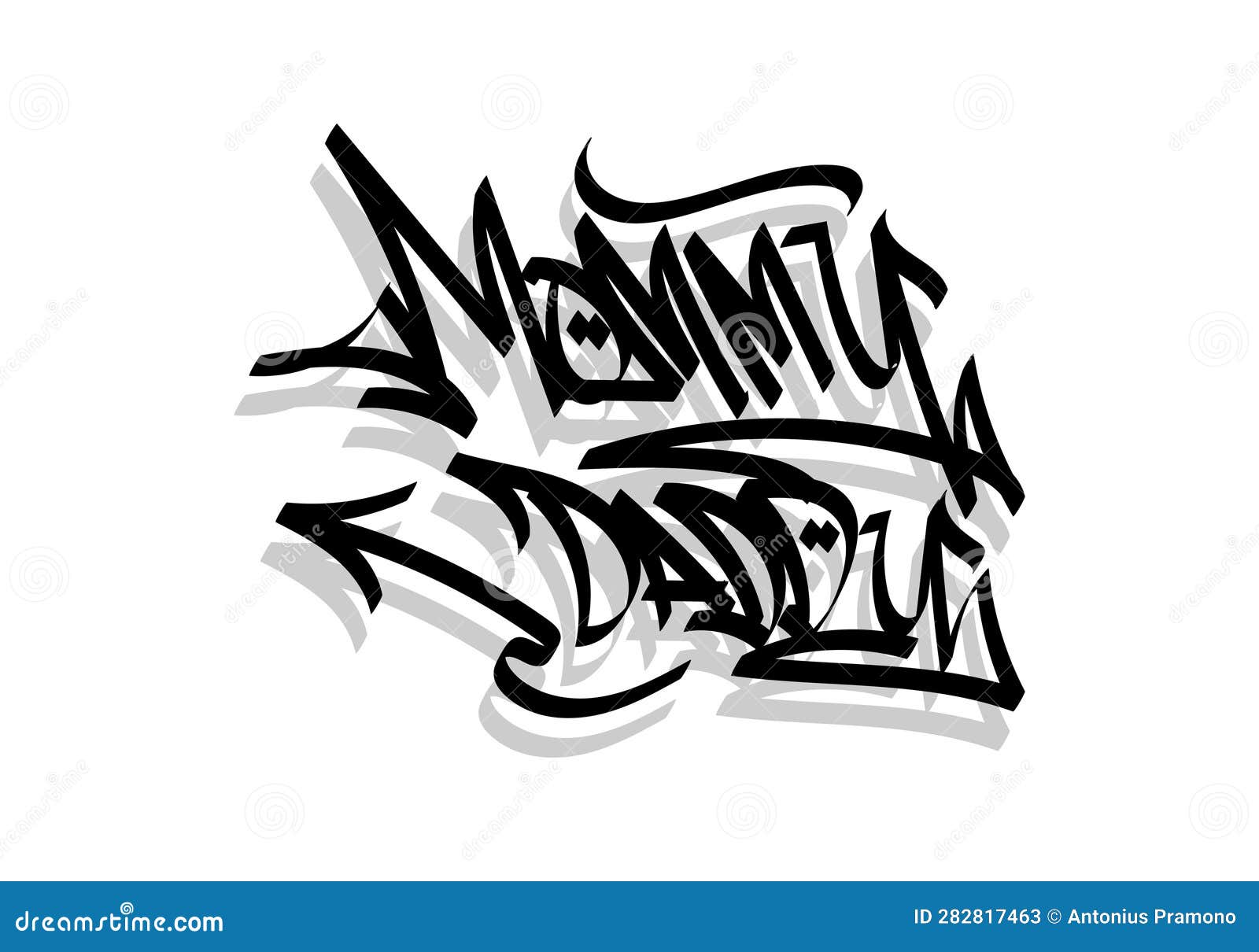 Basic RGB stock illustration. Illustration of calligraphy - 282817463