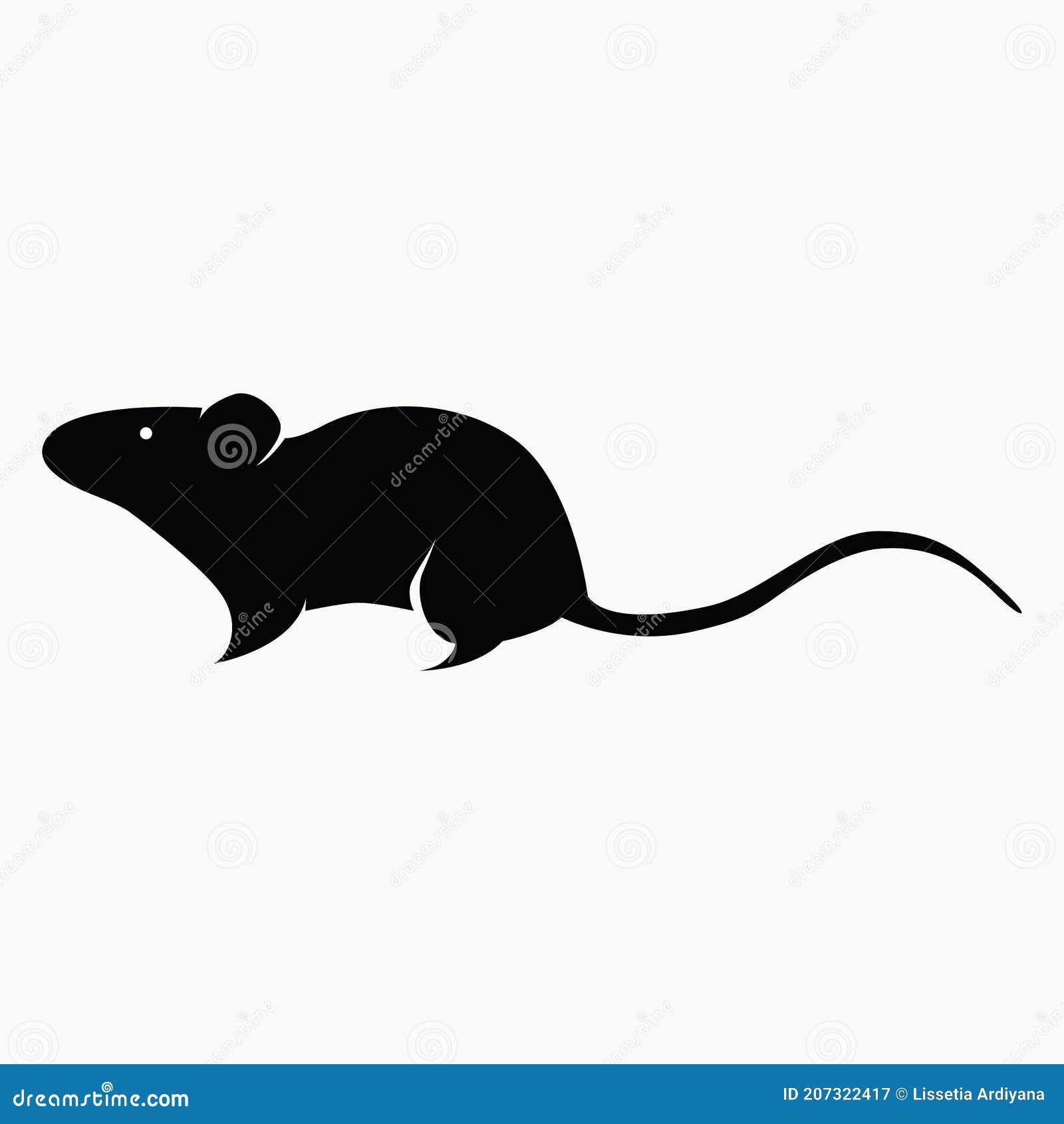 Basic RGB stock vector. Illustration of black, animal - 207322417