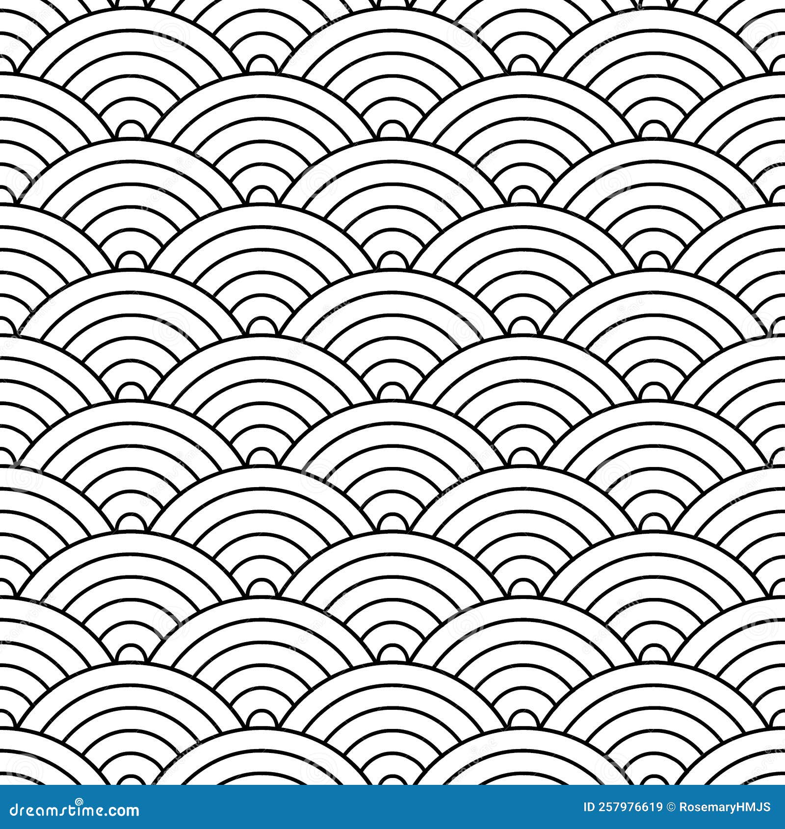 Classic Art Deco Scales Vector Background Pattern Design Stock Vector ...