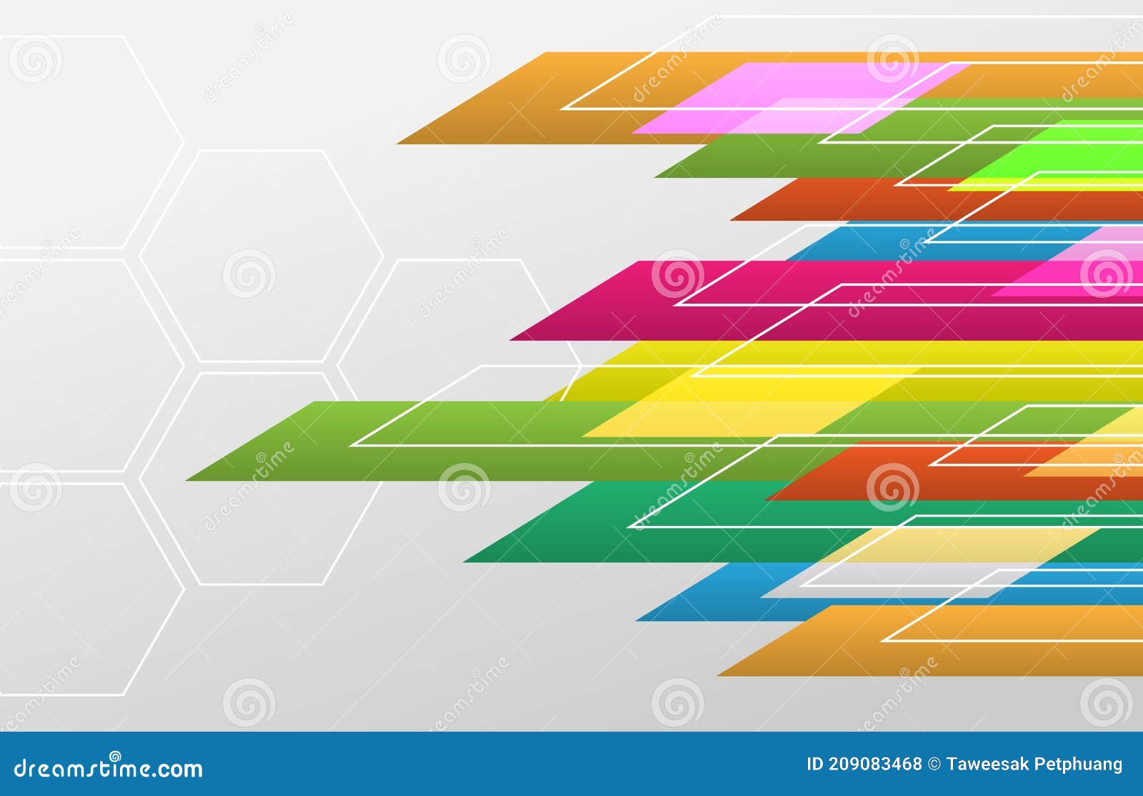 Square Pattern Colorful on the Abstract Background. Stock Vector ...