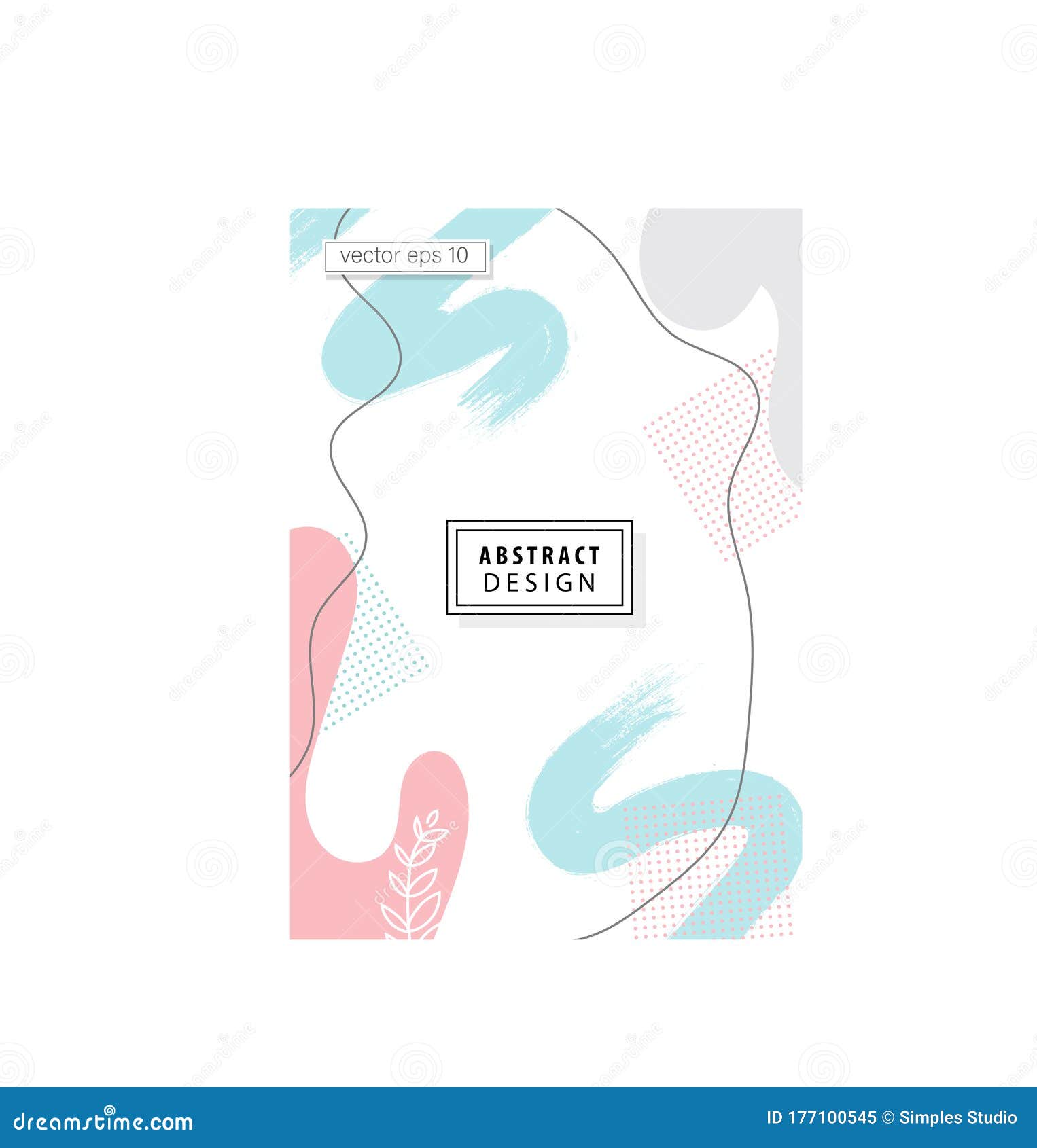 Social Media Stories and Creative Posts. Background Template with Copy ...