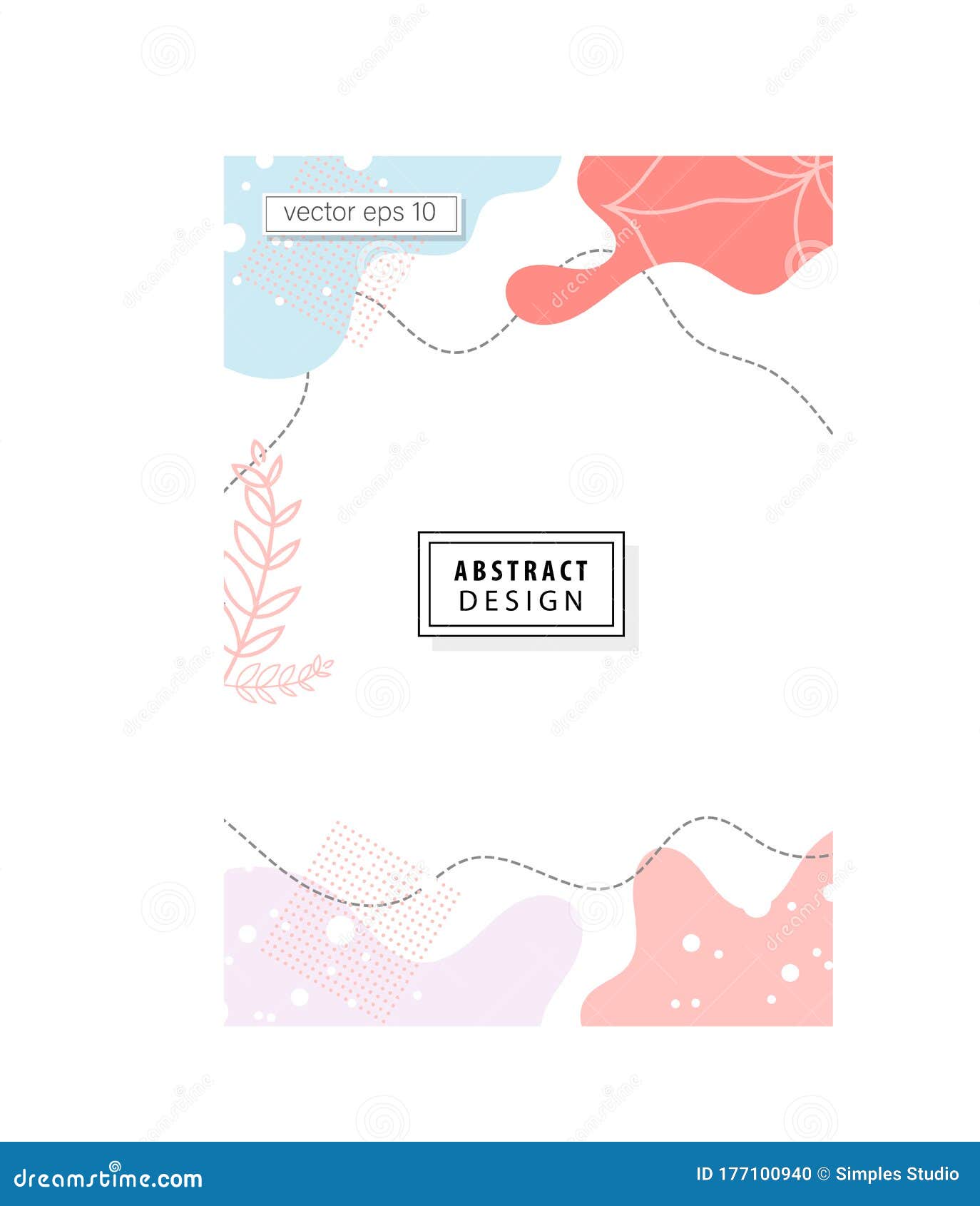 Social Media Stories and Creative Posts. Background Template with Copy ...