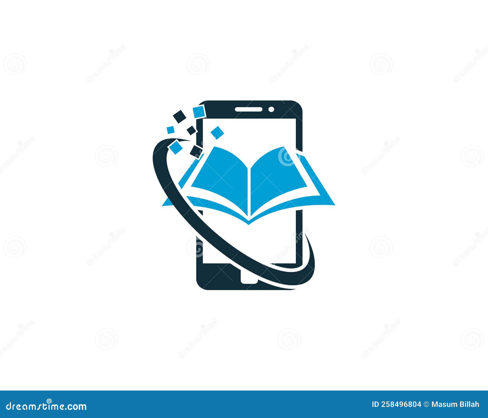 Basic RGBE-Book Logo Design Concept. Stock Vector - Illustration of ...