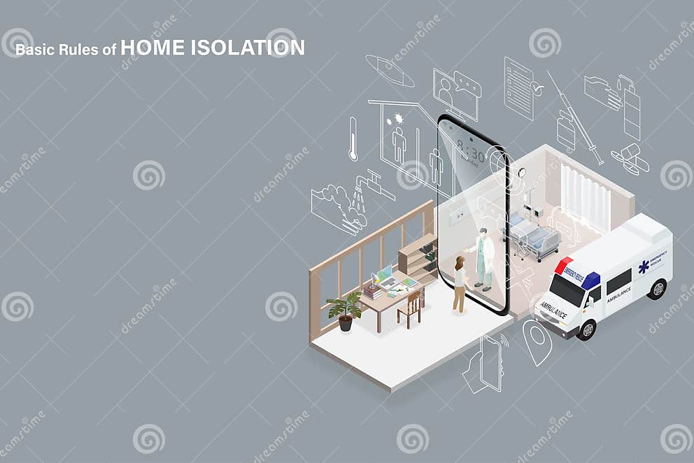 Basic Rules of Home Isolation Concept when Diagnosed As Infected with ...