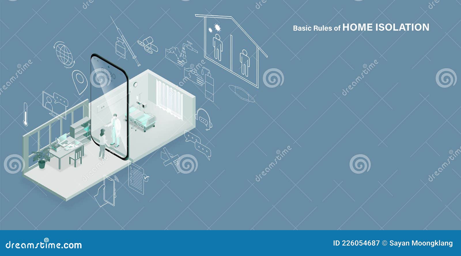 Basic Rules of Home Isolation Concept when Diagnosed As Infected with ...