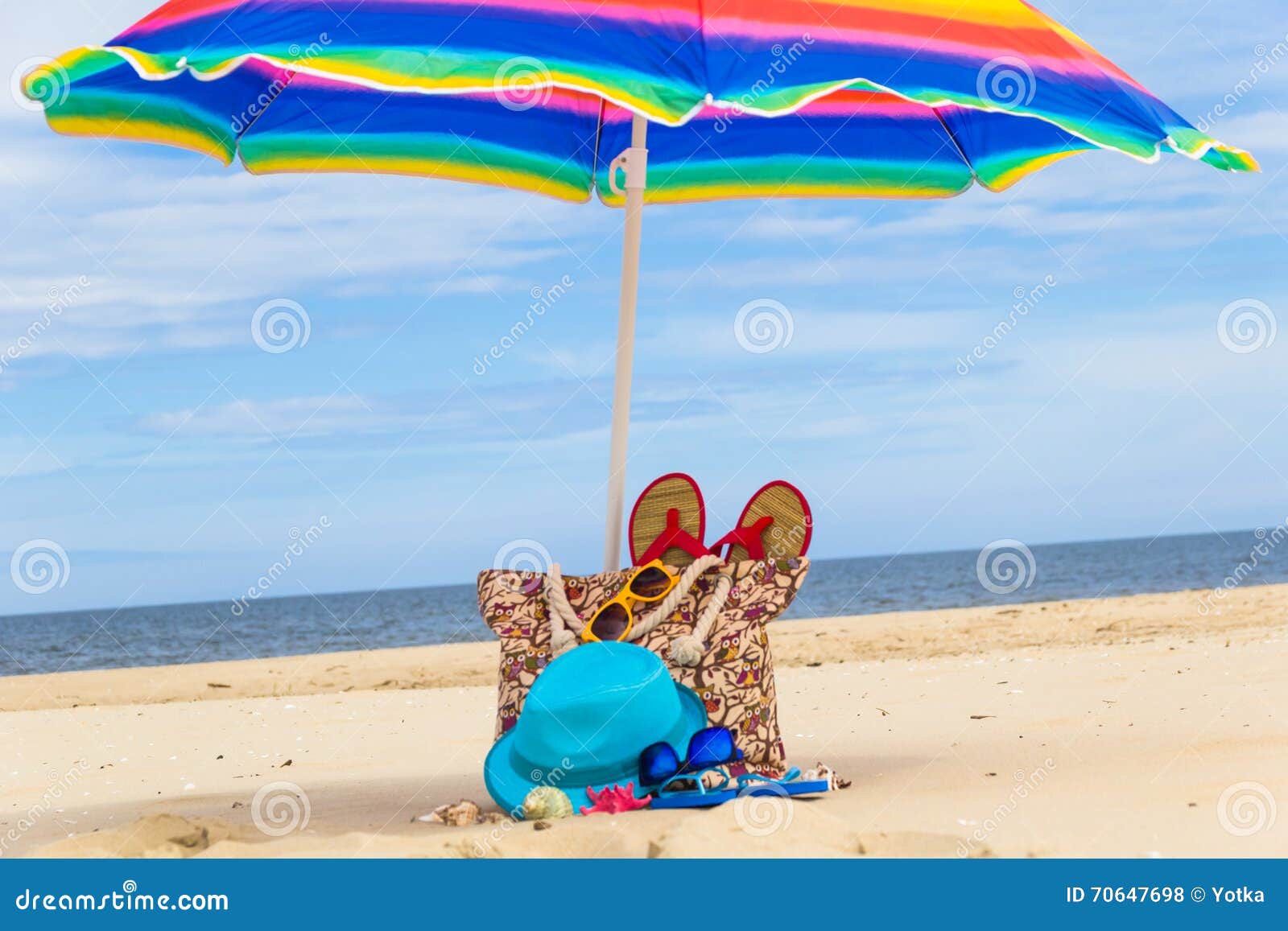 Basic Set Sunbathers Sea Views Stock Photo - Image of sand, holiday ...