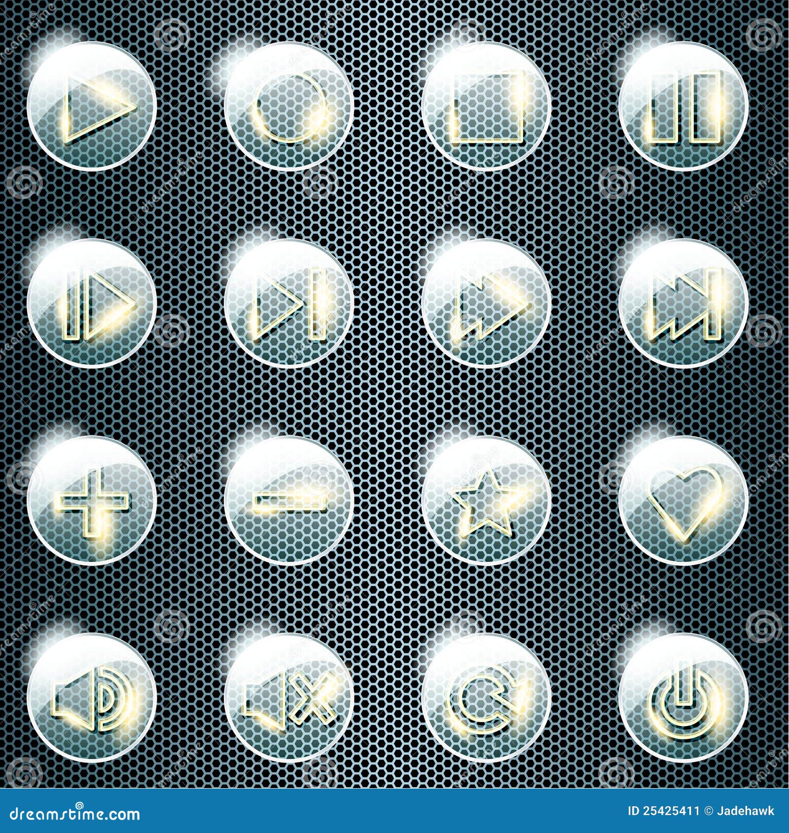 Glass App UI Buttons Icons Transparent Design Elements Vector ...