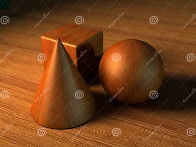Basic shapes stock illustration. Illustration of geometry - 4550352