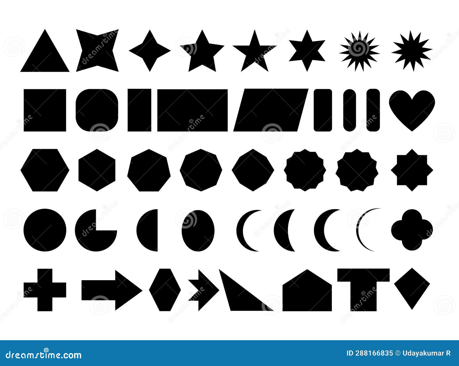Basic Shapes Outline, Rectangle, Triangle. Geometric Banners Stock ... Basic Shapes Outline, Rectangle, Triangle. Geometric Banners Stock ...