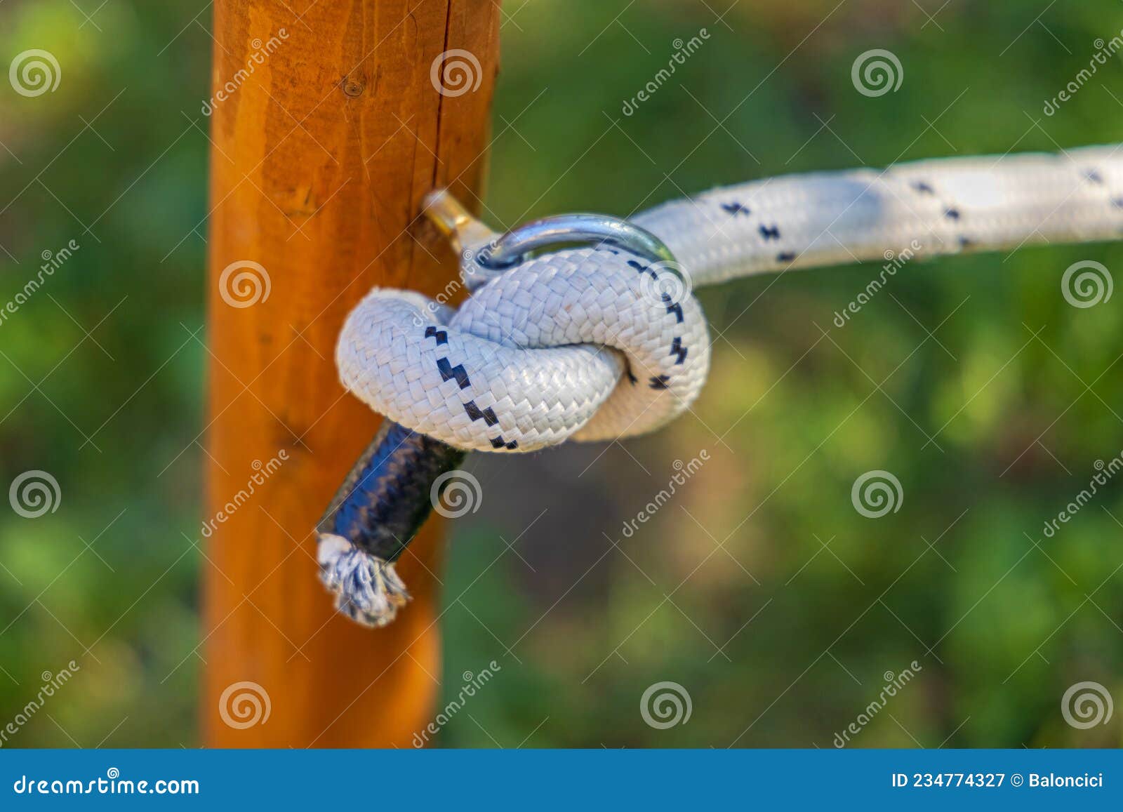 Rope End Knot stock image. Image of structure, europe - 234774327