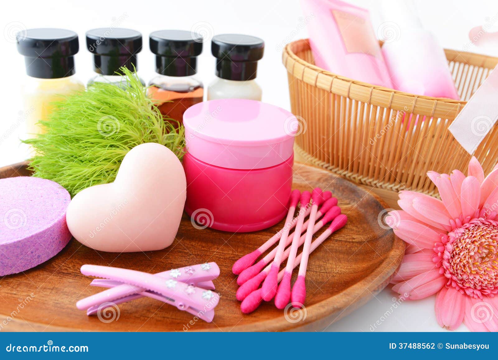 Basic skin care items stock photo. Image of makeup, bath - 37488562