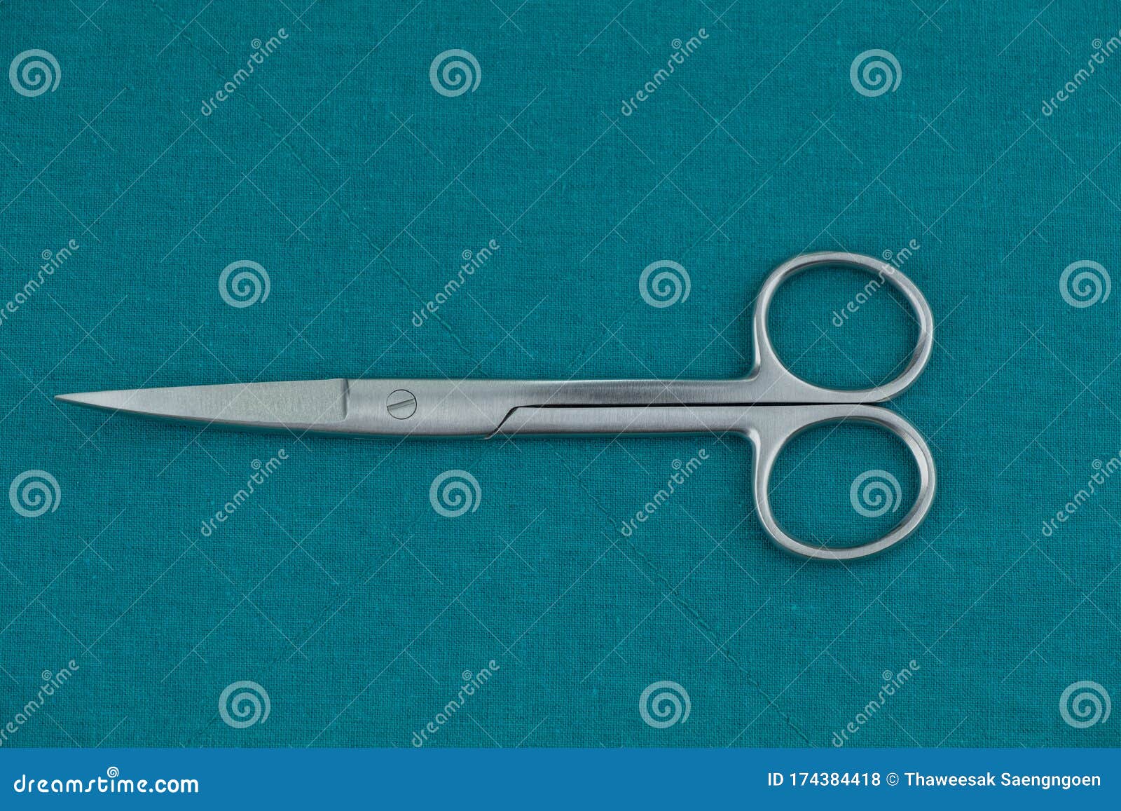 Basic Surgical Instrument Stainless Steel Curve Operation Scissors S/s ...