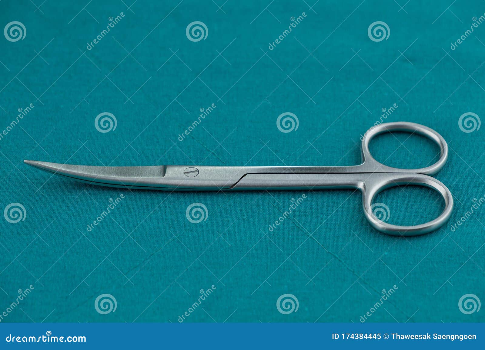 Basic Surgical Instrument Stainless Steel Curve Operation Scissors S/s ...