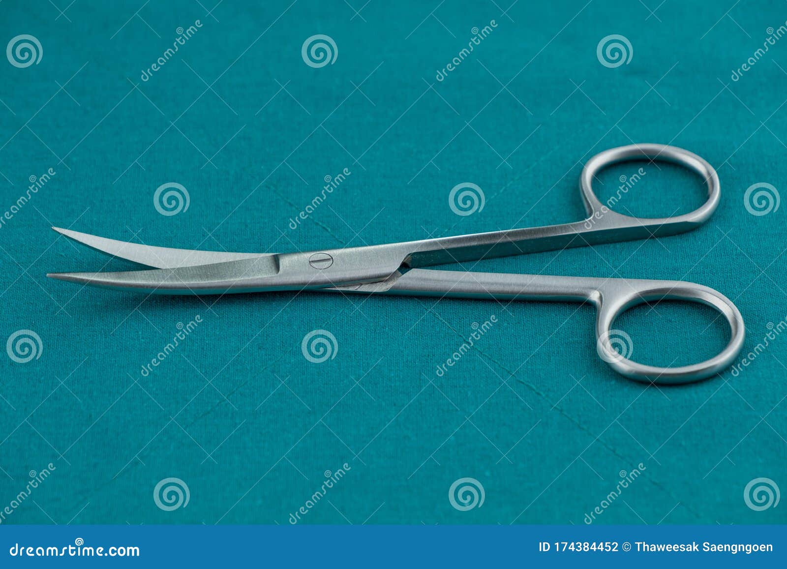 Basic Surgical Instrument Stainless Steel Curve Operation Scissors S/s ...