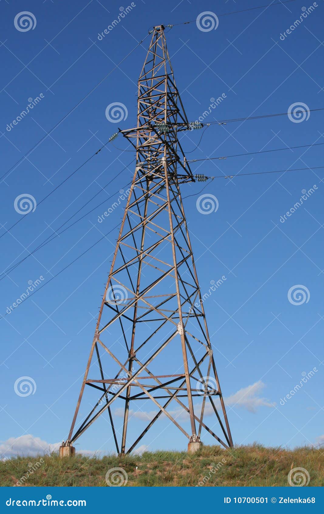 Basic tower stock image. Image of electric, communications - 10700501