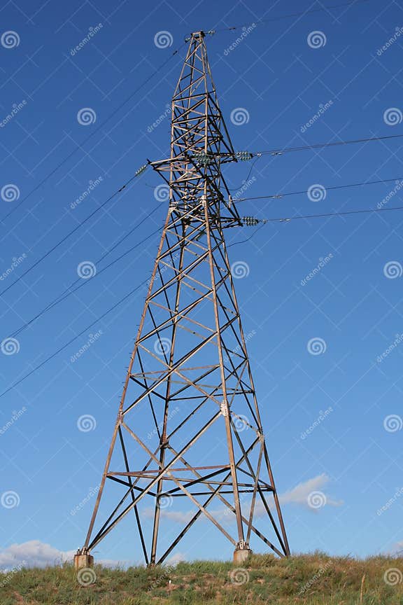 Basic tower stock image. Image of electric, communications - 10700501