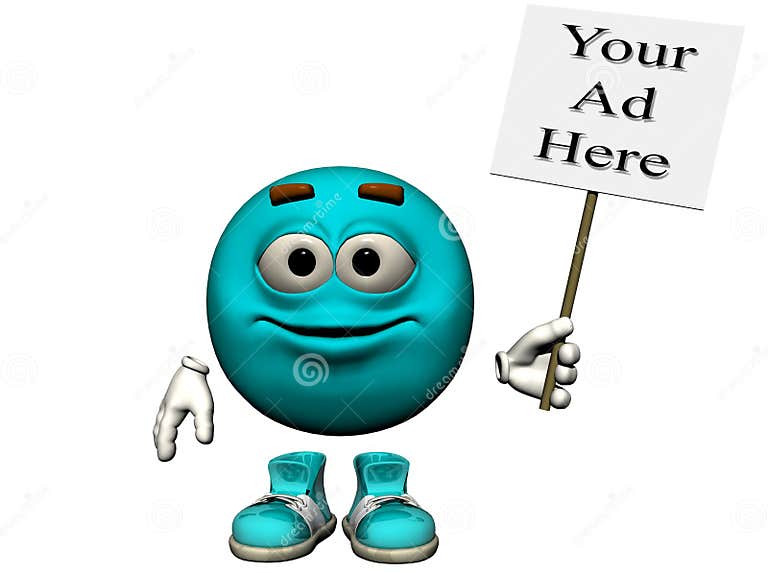 Basic Turquoise Sign stock illustration. Illustration of advertising ...