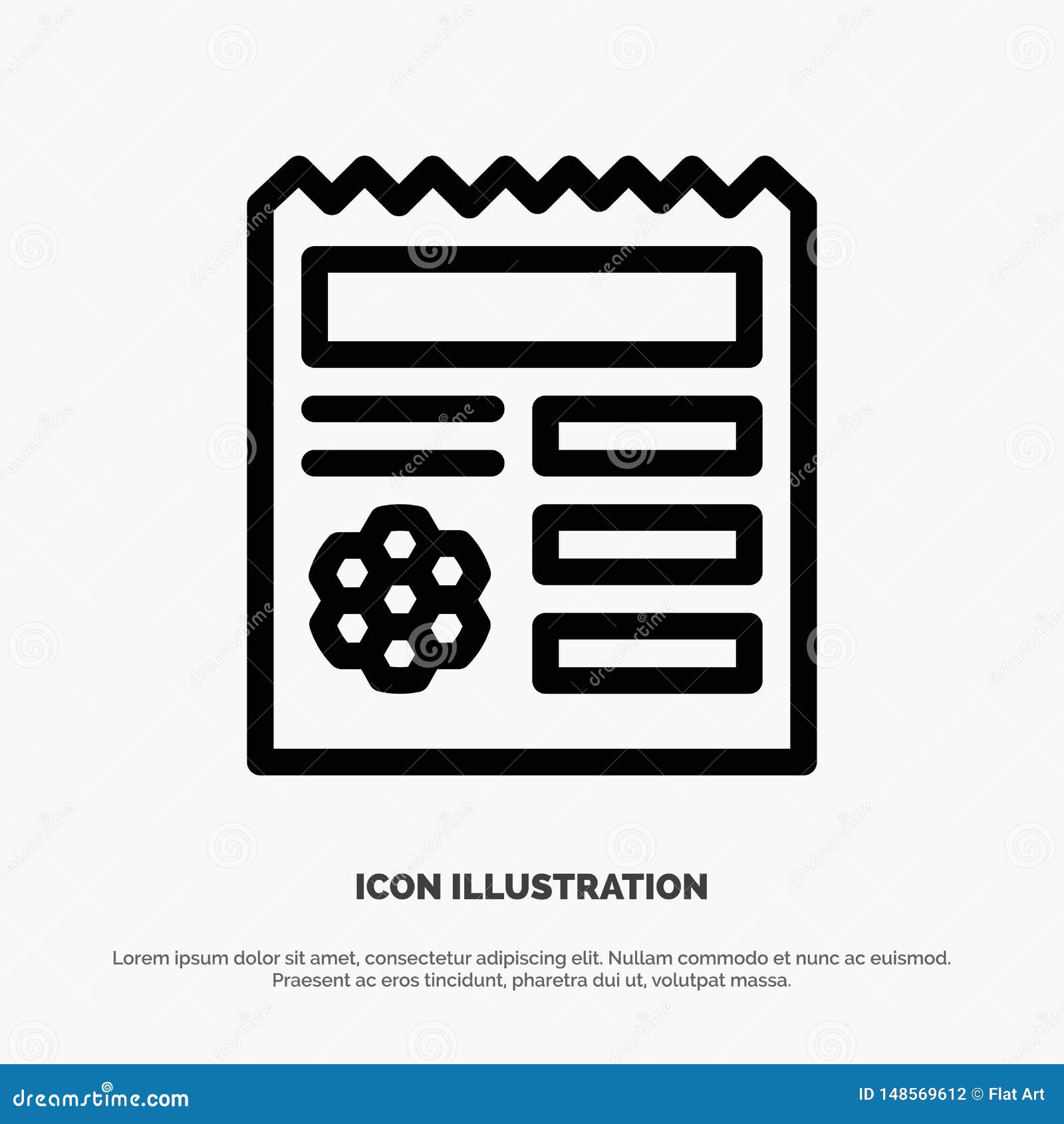 Basic, Ui, Manu, Document Blue OutLine Logo With Place For Tagline ...