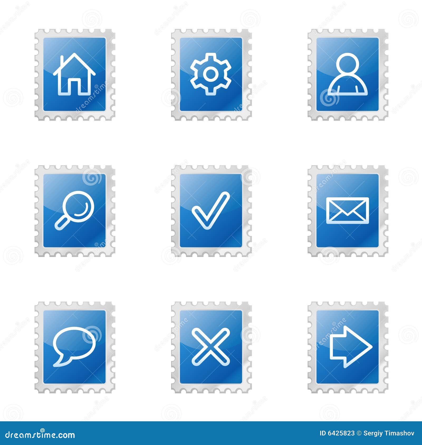 Basic web icons stock vector. Illustration of iconset - 6425823
