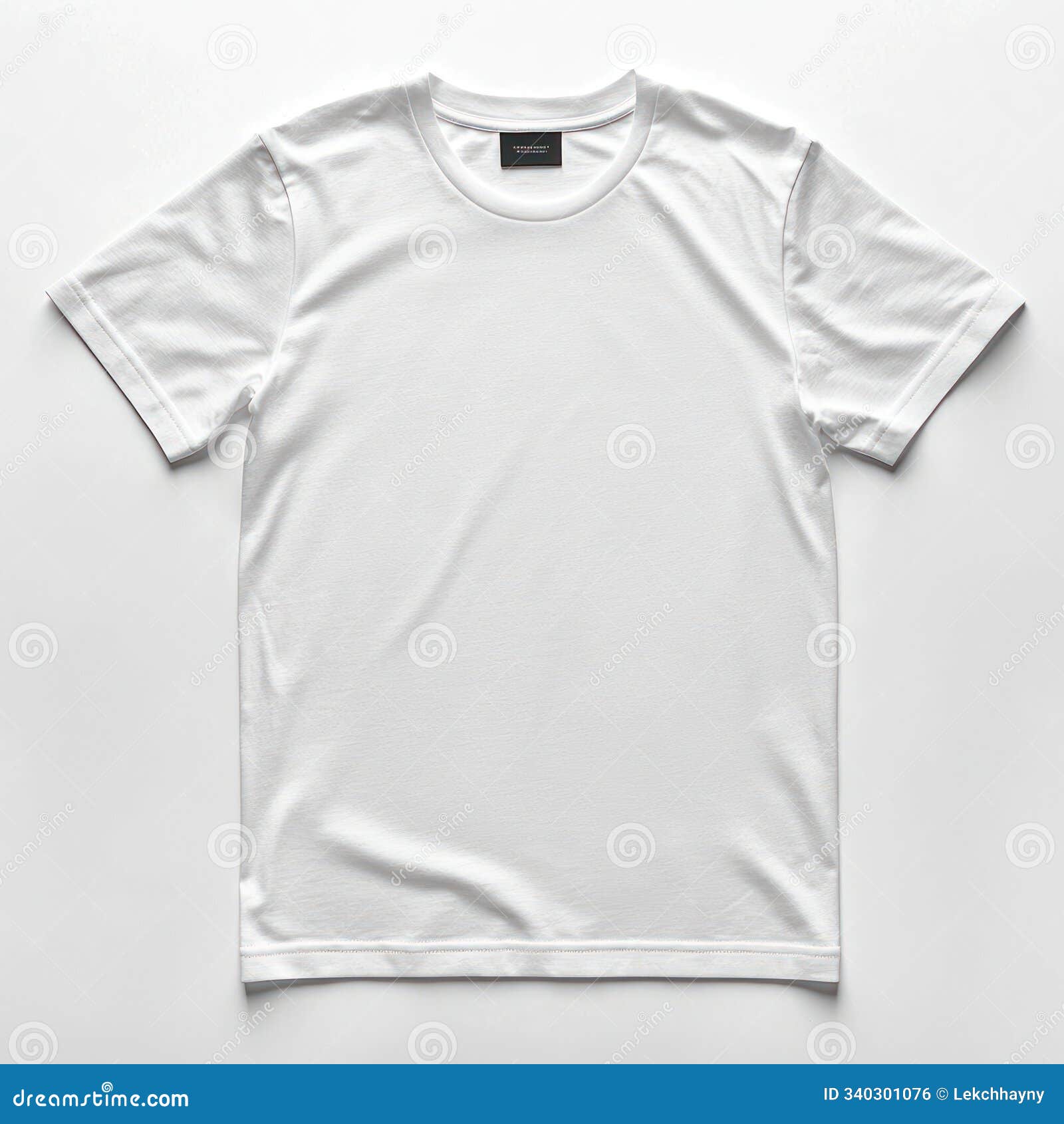 Basic White T-Shirt stock illustration. Illustration of essential ...