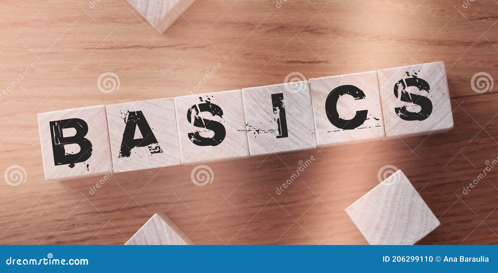 BASIC Word on a Wooden Blocks on a Light Background Stock Photo - Image ...