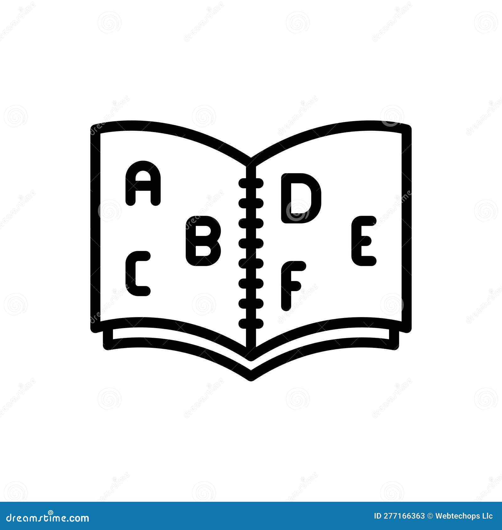 Black Line Icon for Basics, Fundamental and Beginners Stock Vector ...