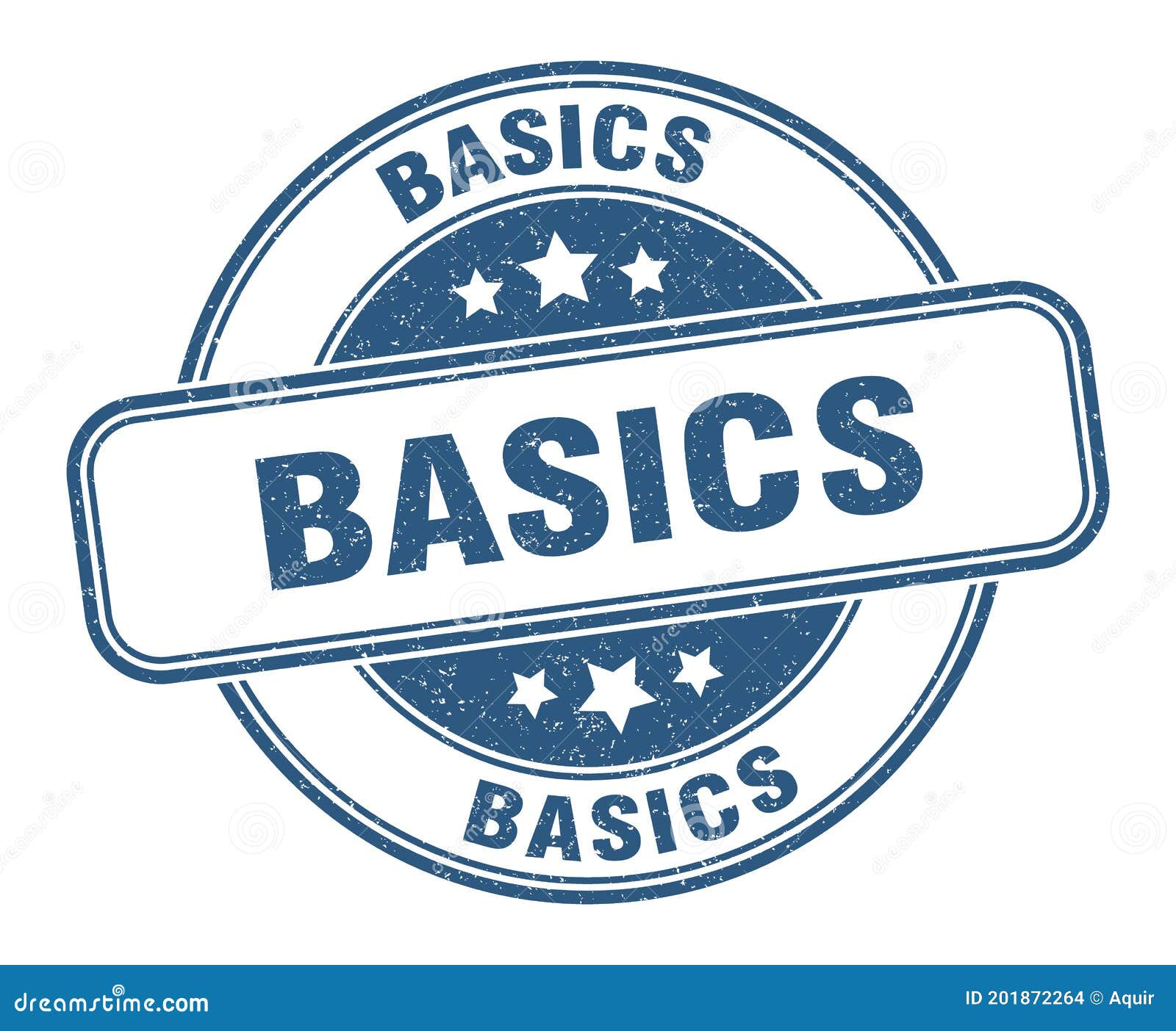Basics Stamp. Basics Label. Round Grunge Sign Stock Vector ...