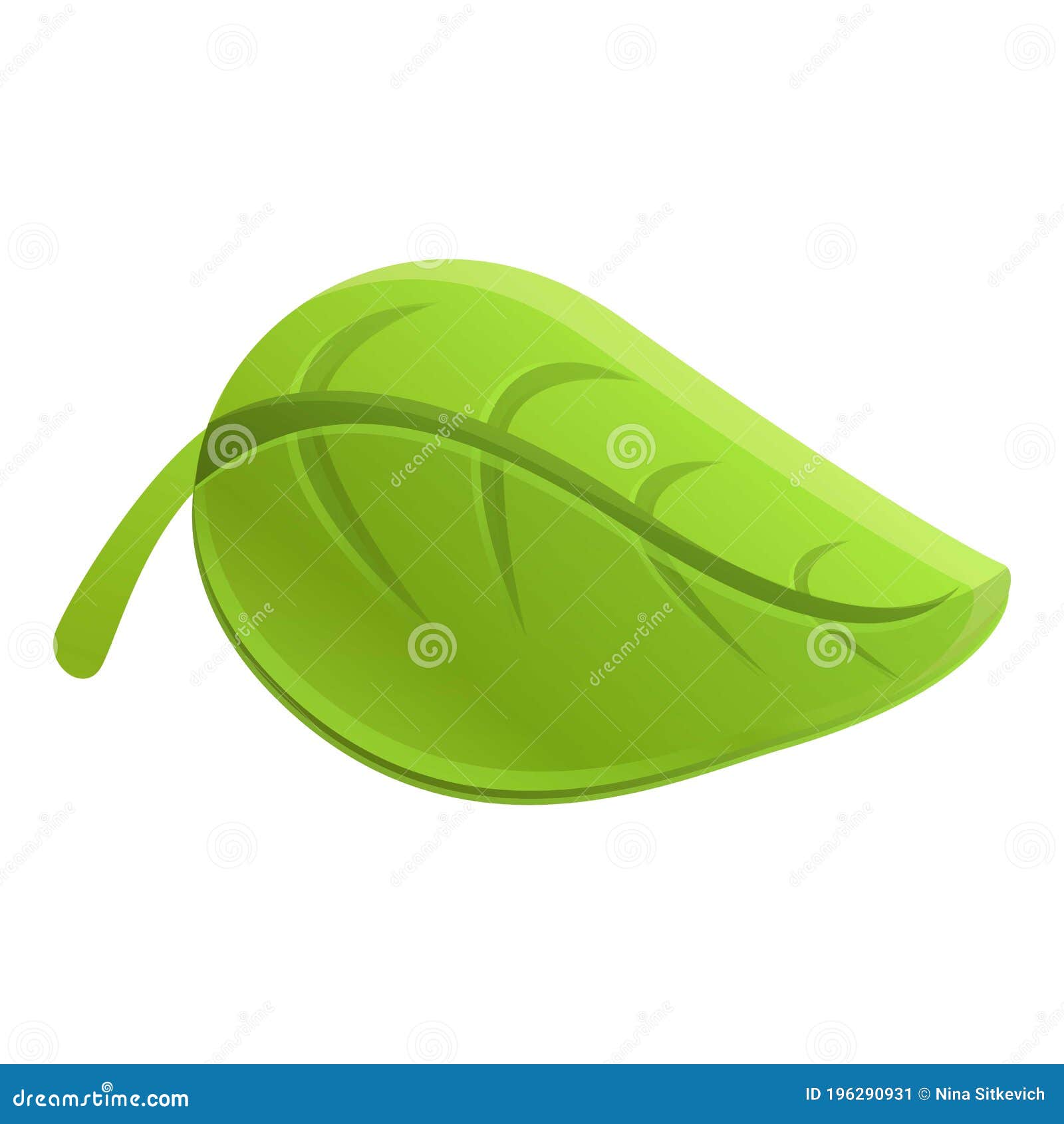 Basil Relish Icon, Cartoon Style Stock Vector - Illustration of natural ...