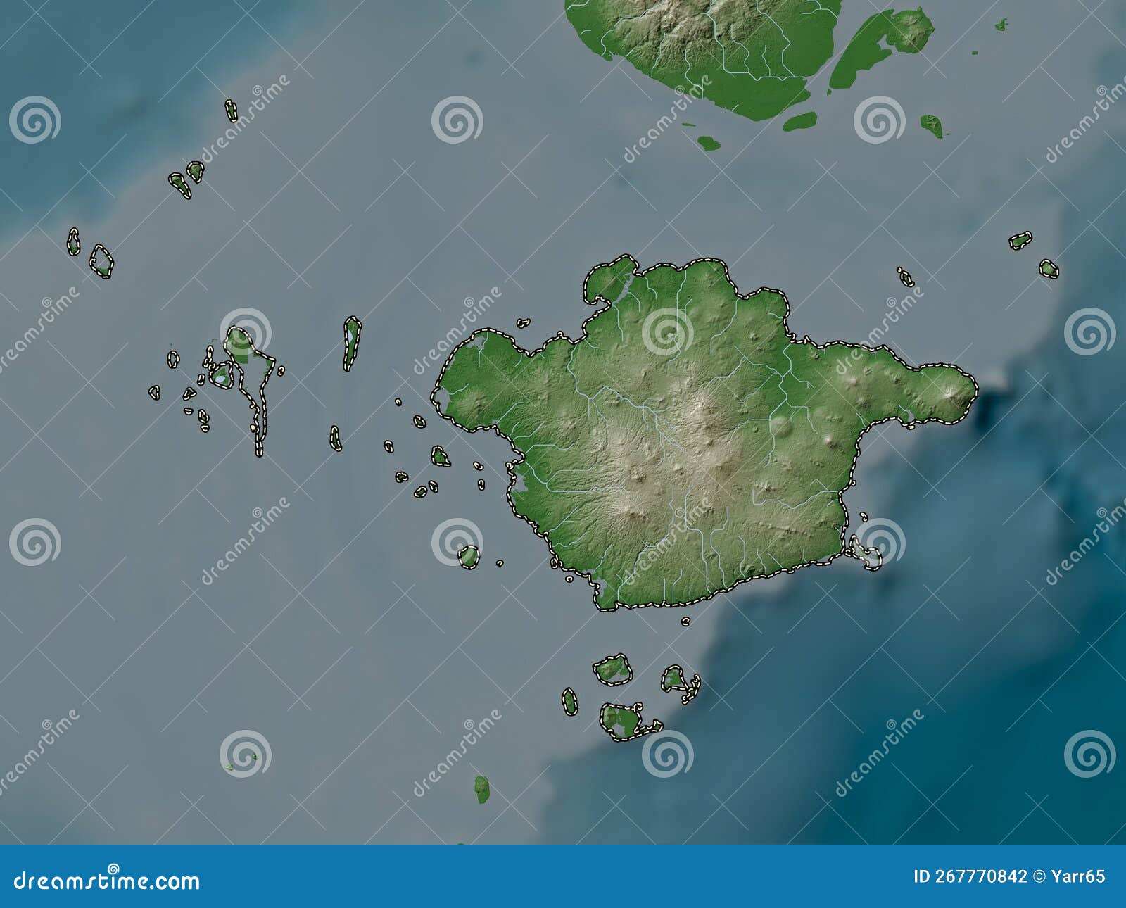 Basilan, Philippines. Wiki. No Legend Stock Illustration - Illustration ...