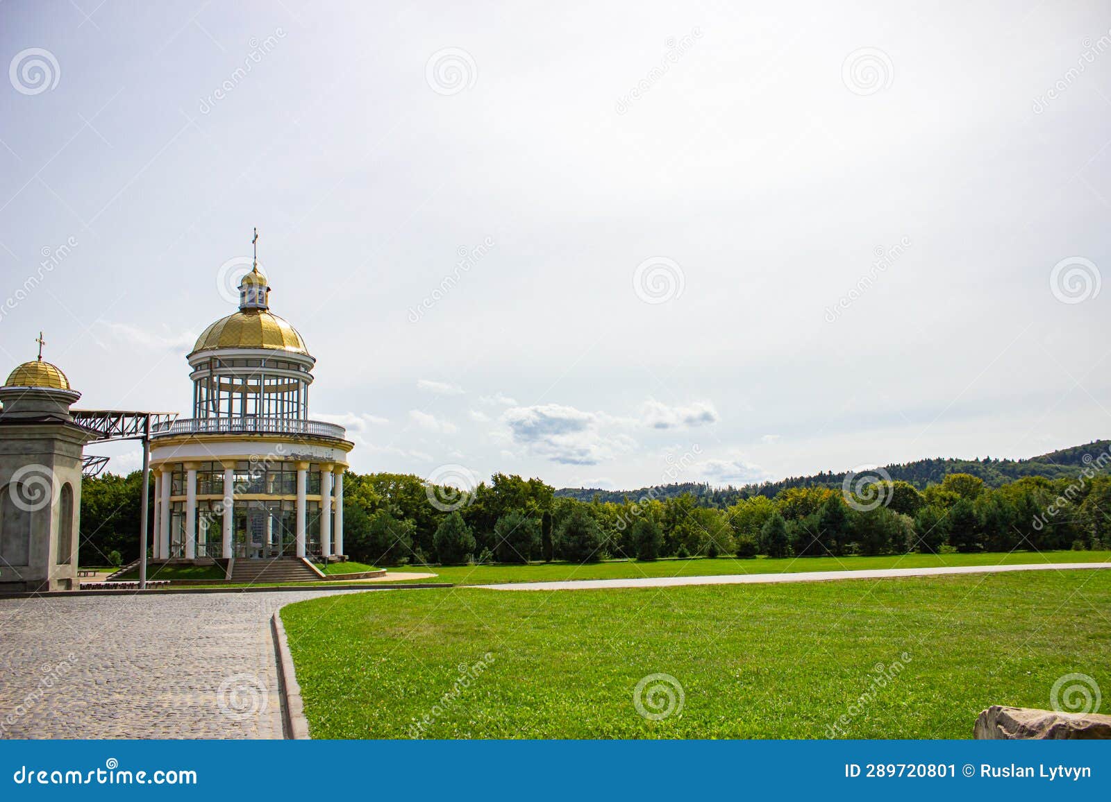 Basilian Monastery Complex on Yasna Hora in Hoshiv, Ukraine Stock Image ...