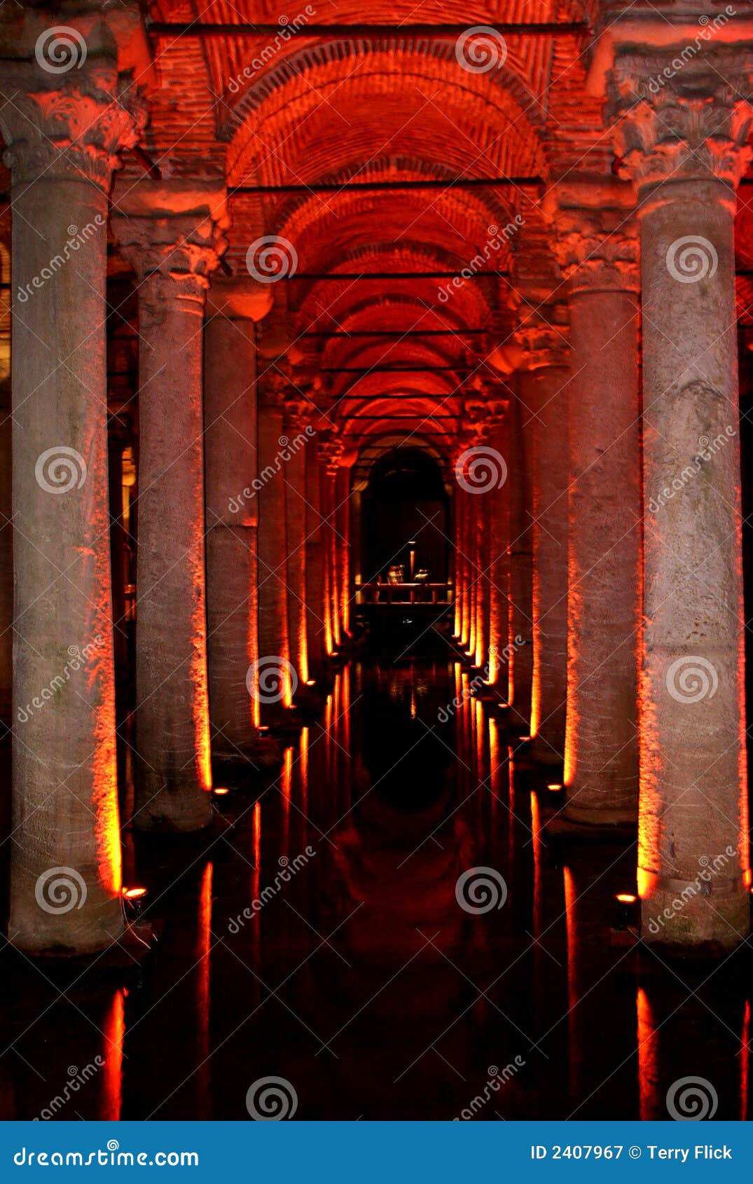 Basilica Cistern stock image. Image of europe, water, basilica - 2407967