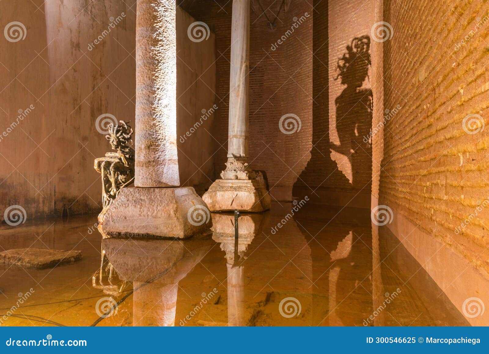 Basilica Cistern Interior View in Istanbul Editorial Image - Image of ...