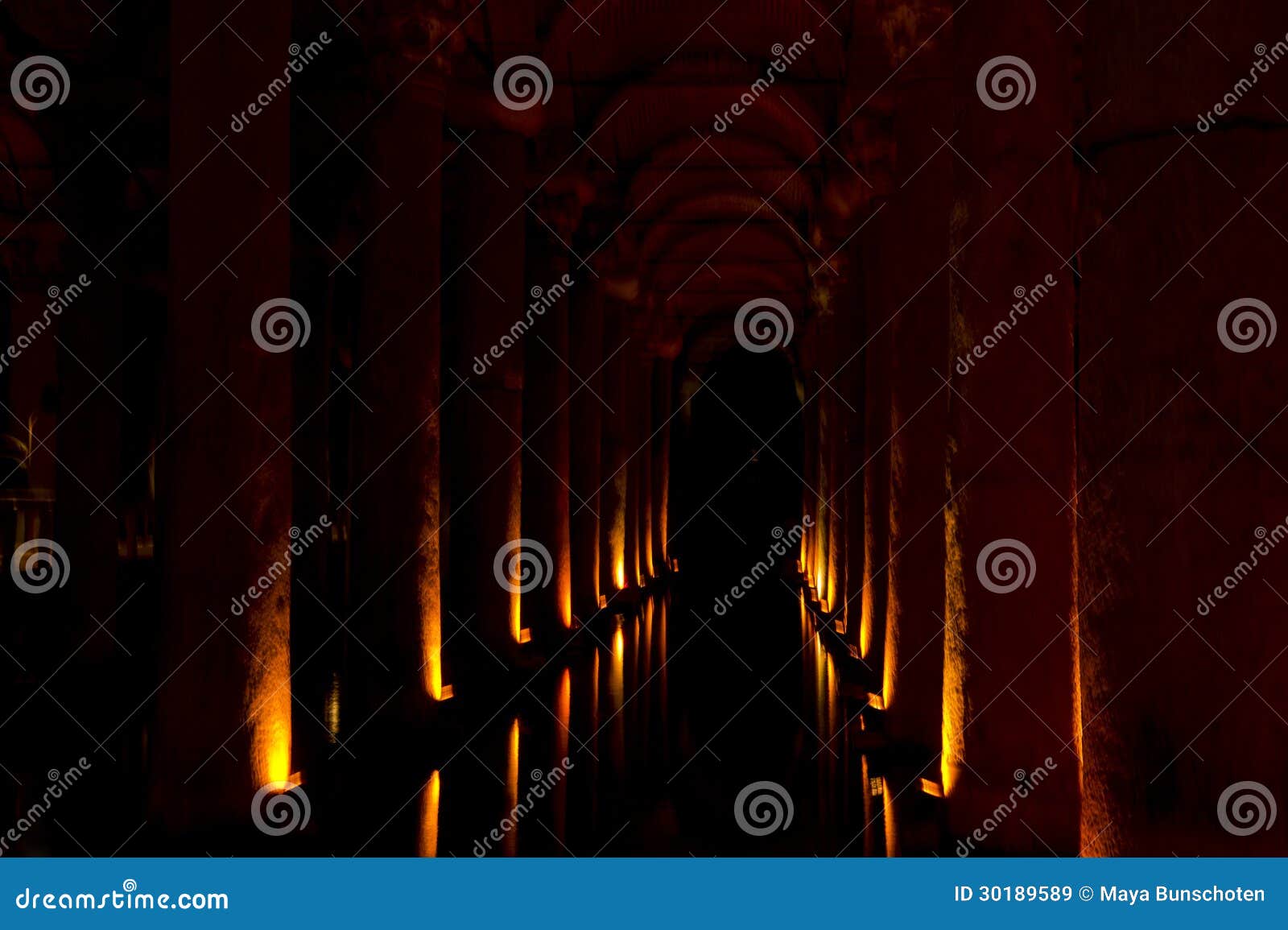 Basilica Cisterne in Istanbul Stock Image - Image of turkey, palace ...