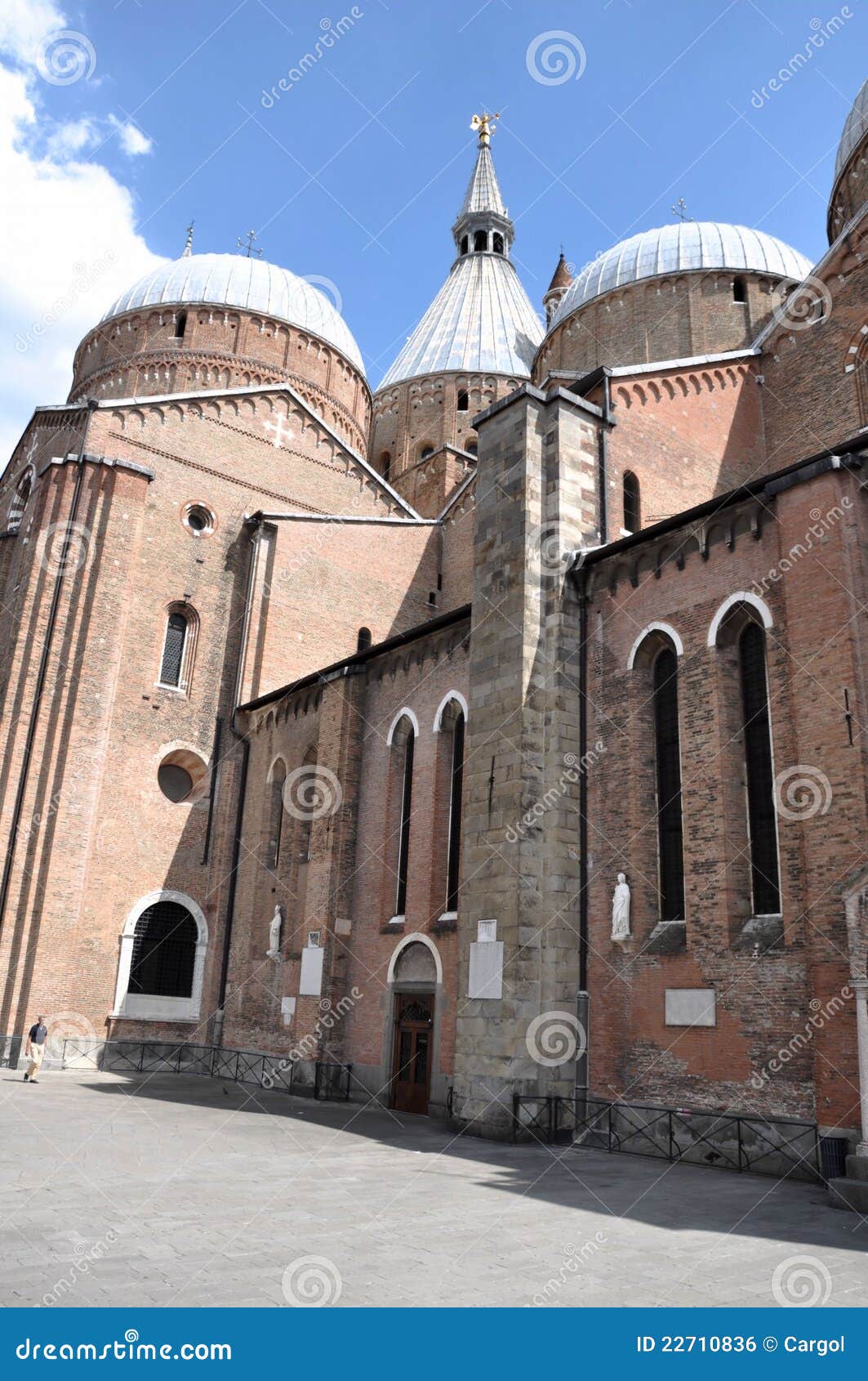 Basilica de Sant Justina stock photo. Image of architectural - 22710836