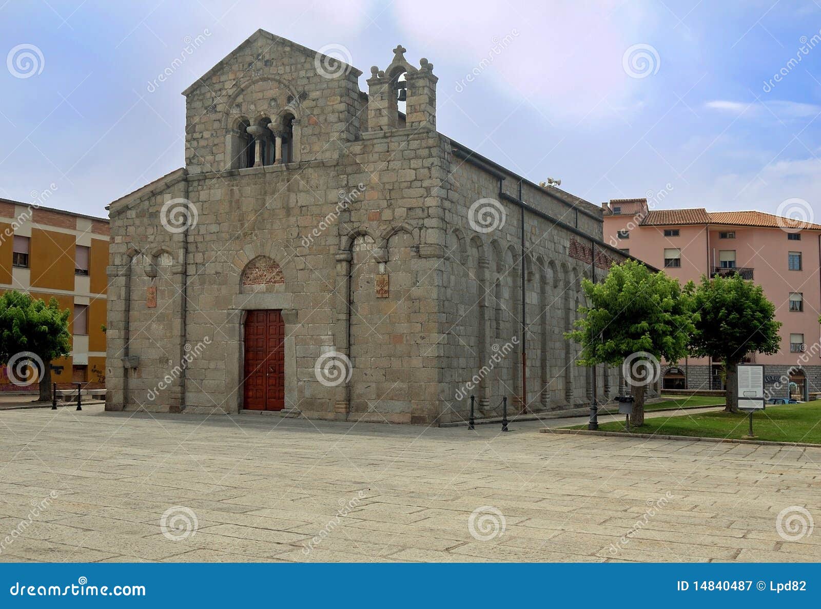 Basilica del San Simplicio immagine stock. Immagine di architettura ...