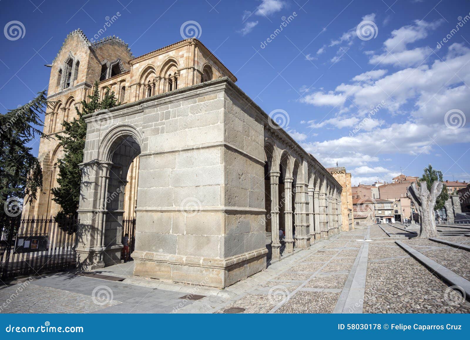 Basilica Di San Vicente, Avila, Spagna Fotografia Stock Editoriale ...