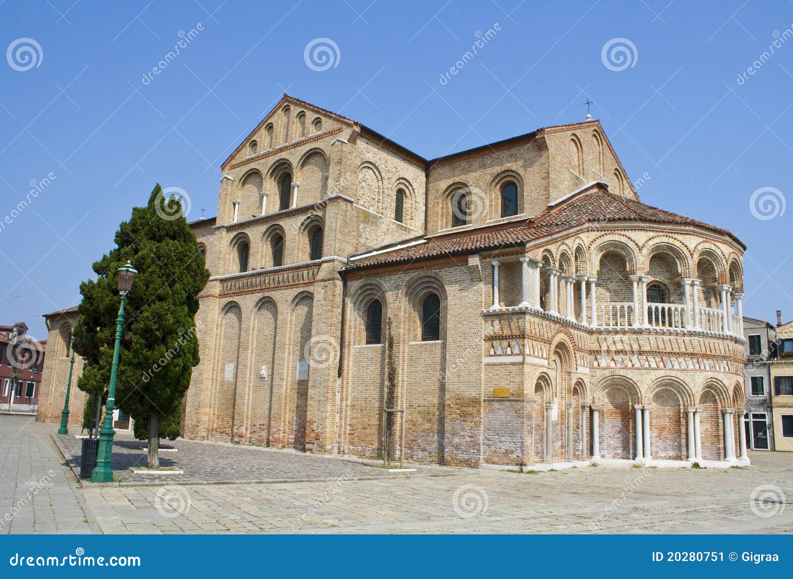 Basilica Di Santi Maria E Donato, Murano, Venice Stock Image - Image of ...