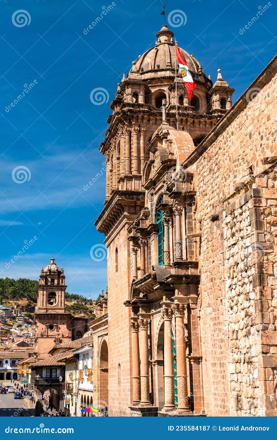 Basilica of La Merced in Cusco, Peru Editorial Photography - Image of ...