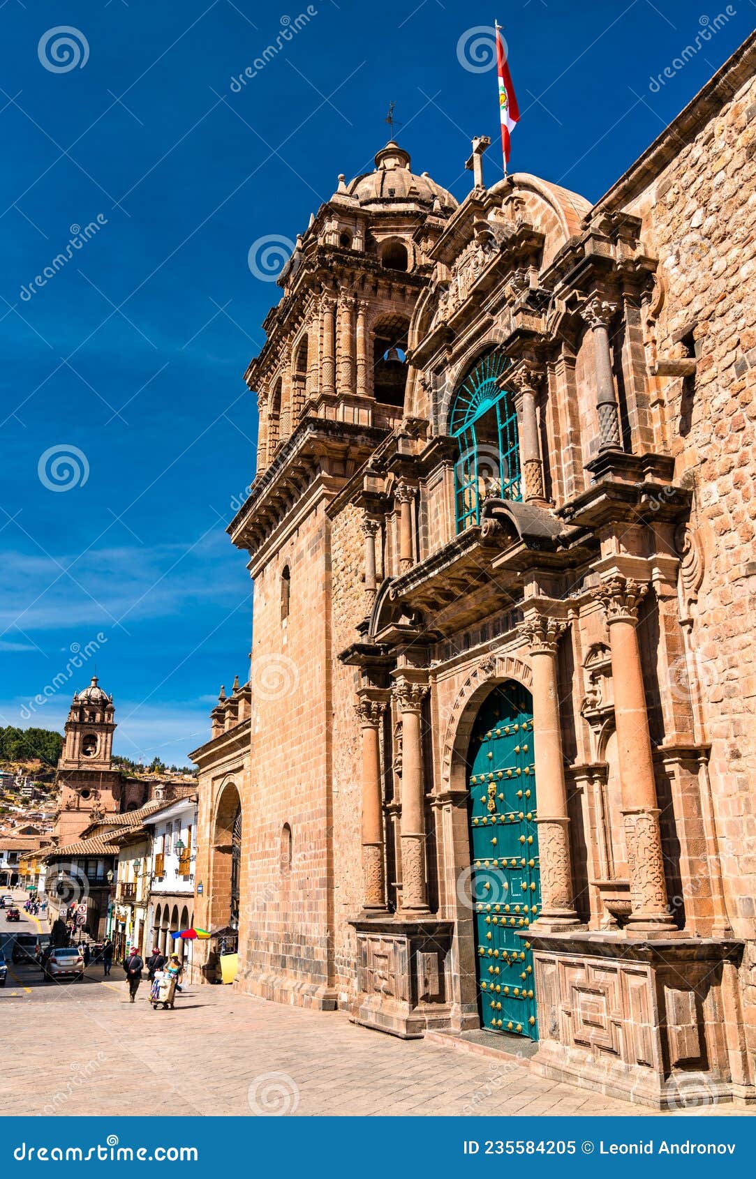 Basilica of La Merced in Cusco, Peru Editorial Image - Image of capital ...