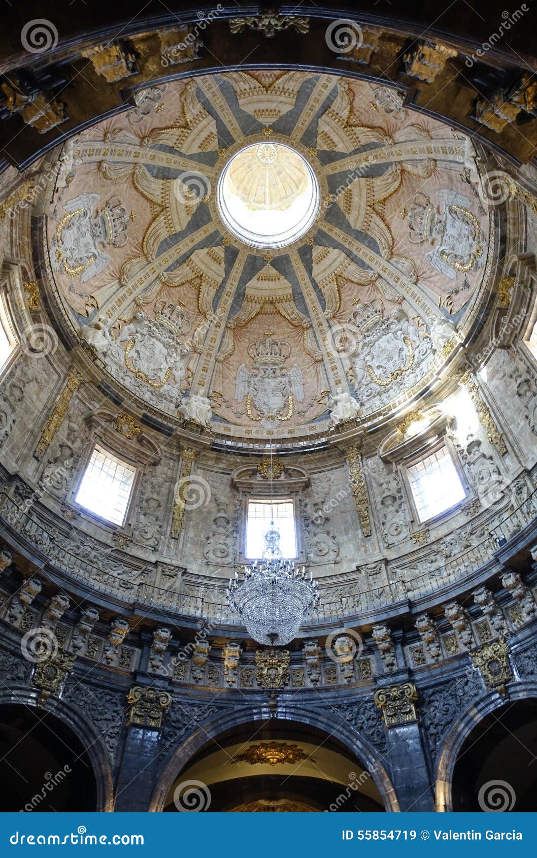 Basilica of Loiola in Azpeitia (Spain) Stock Image - Image of sanctuary ...