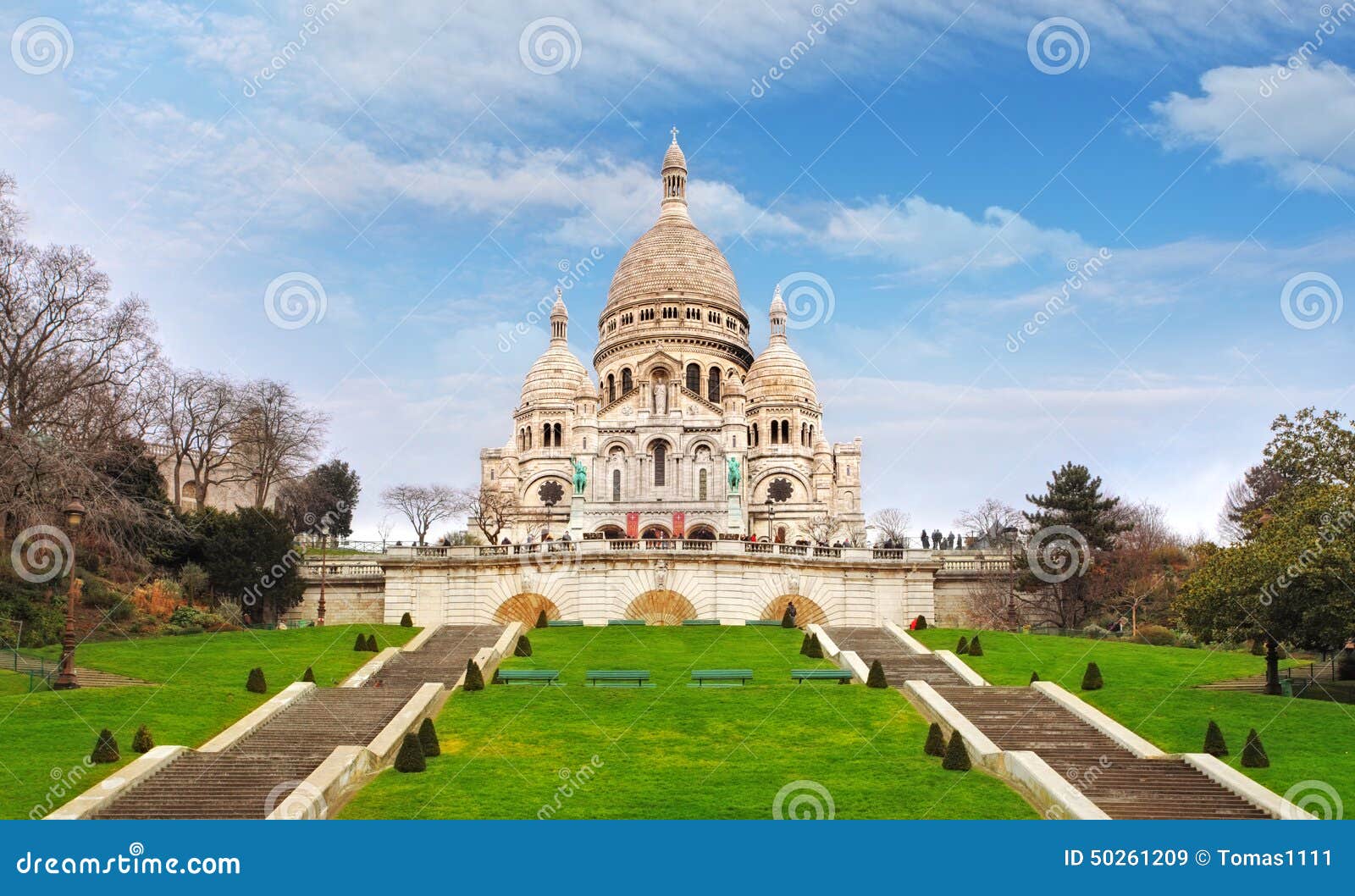 Basilica of Sacre-Coeur in Montmartre, Paris Stock Image - Image of ... Basilica of Sacre-Coeur in Montmartre, Paris Stock Image - Image of ...