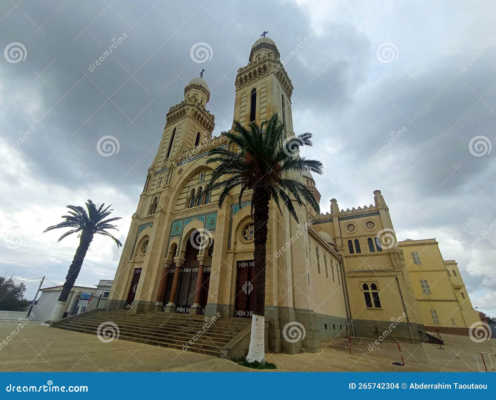 Basilica of Saint Augustine in Annaba Algeria Stock Photo - Image of ...