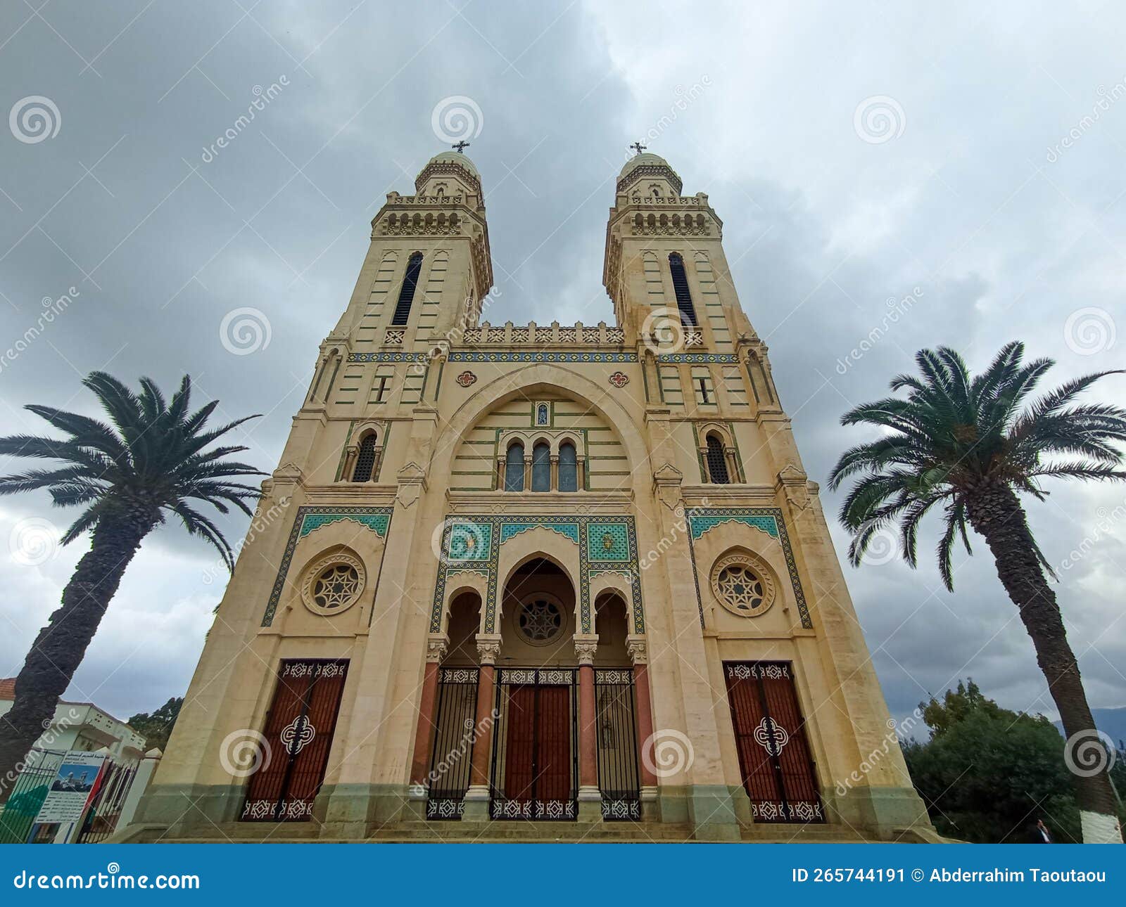 Basilica of Saint Augustine in Annaba Algeria Stock Image - Image of ...