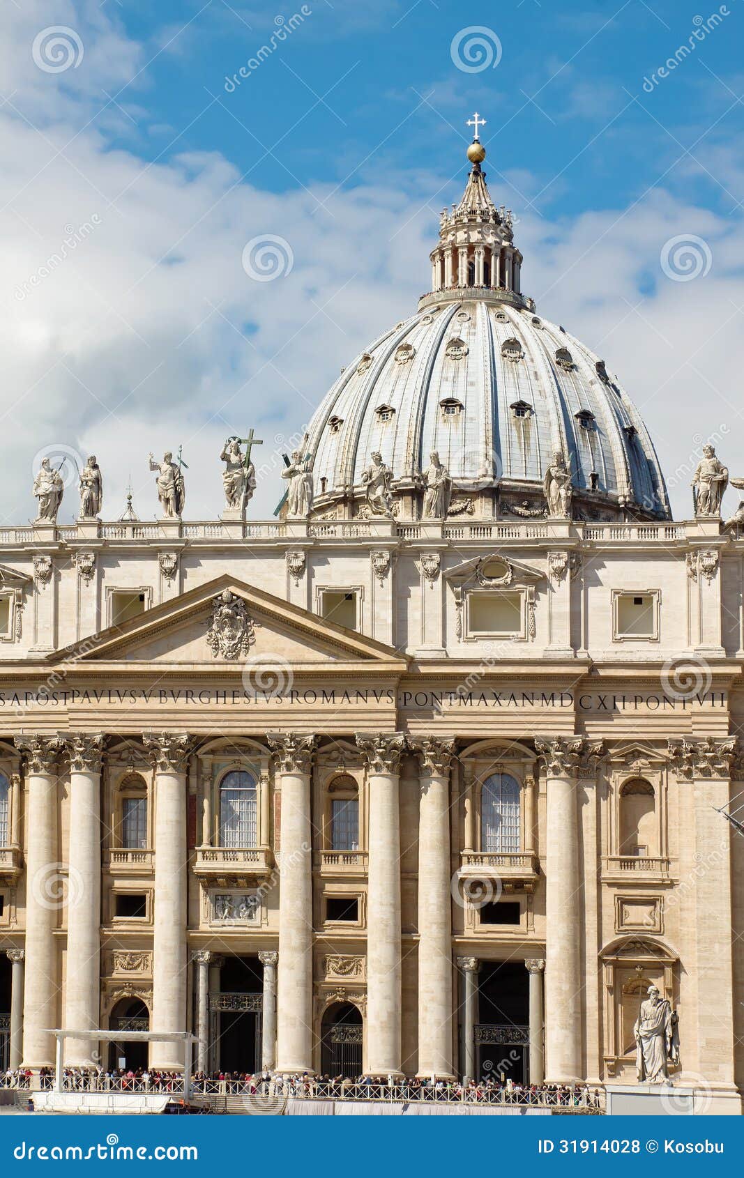 Basilica of Saint Peter, Vatican, Rome Editorial Stock Photo - Image of ...