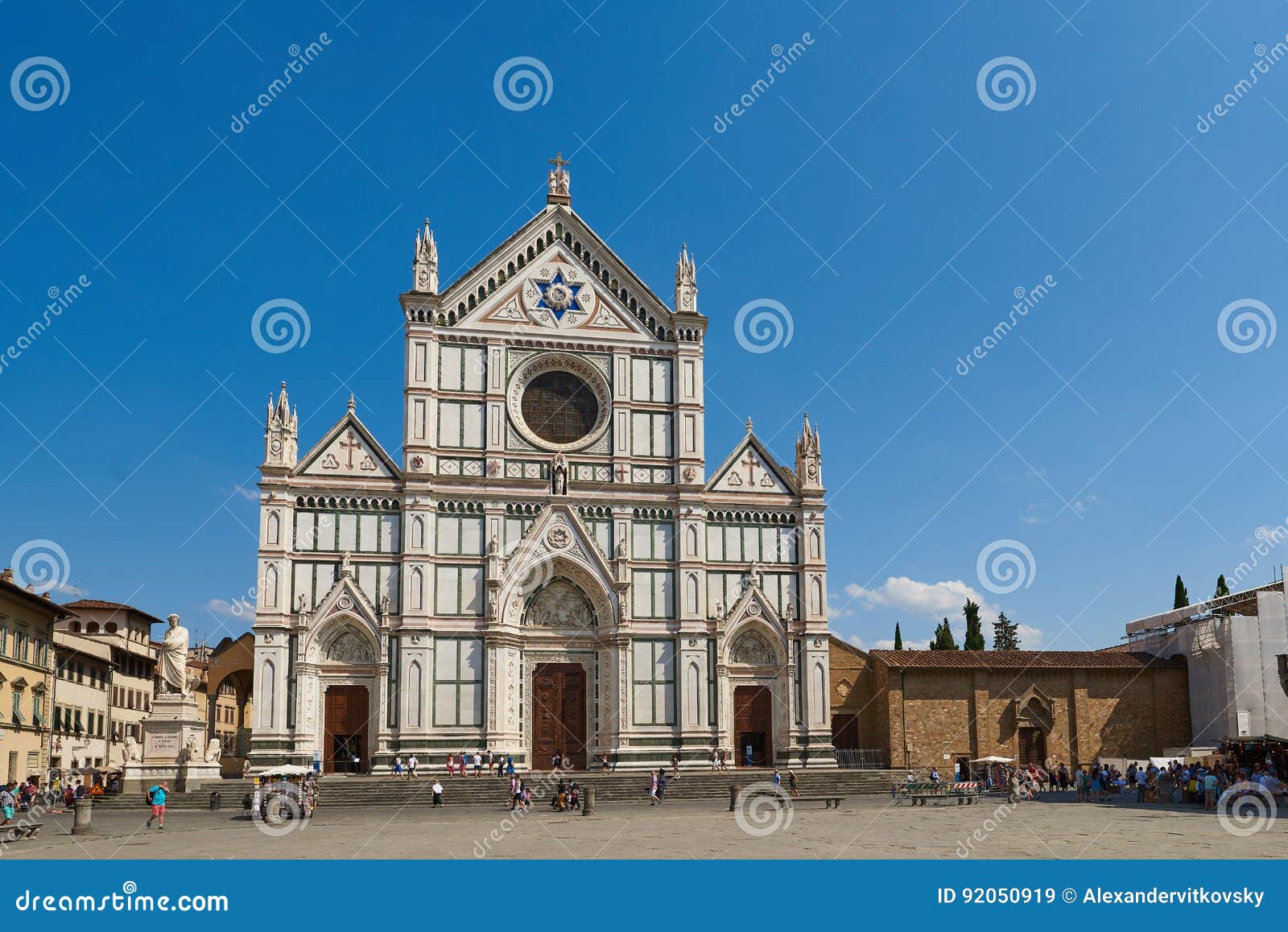 Basilica of Santa Croce, Florence, Tuscany, Italy Editorial Stock Image ... Basilica of Santa Croce, Florence, Tuscany, Italy Editorial Stock Image ...