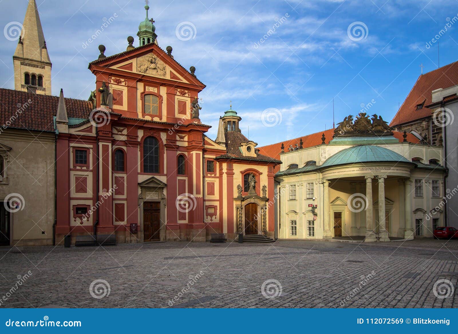 Basilica of St. George in Prague Editorial Stock Image - Image of ...